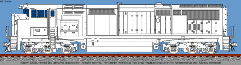 C40-8M Cowl Unit – BC Northern Rail
