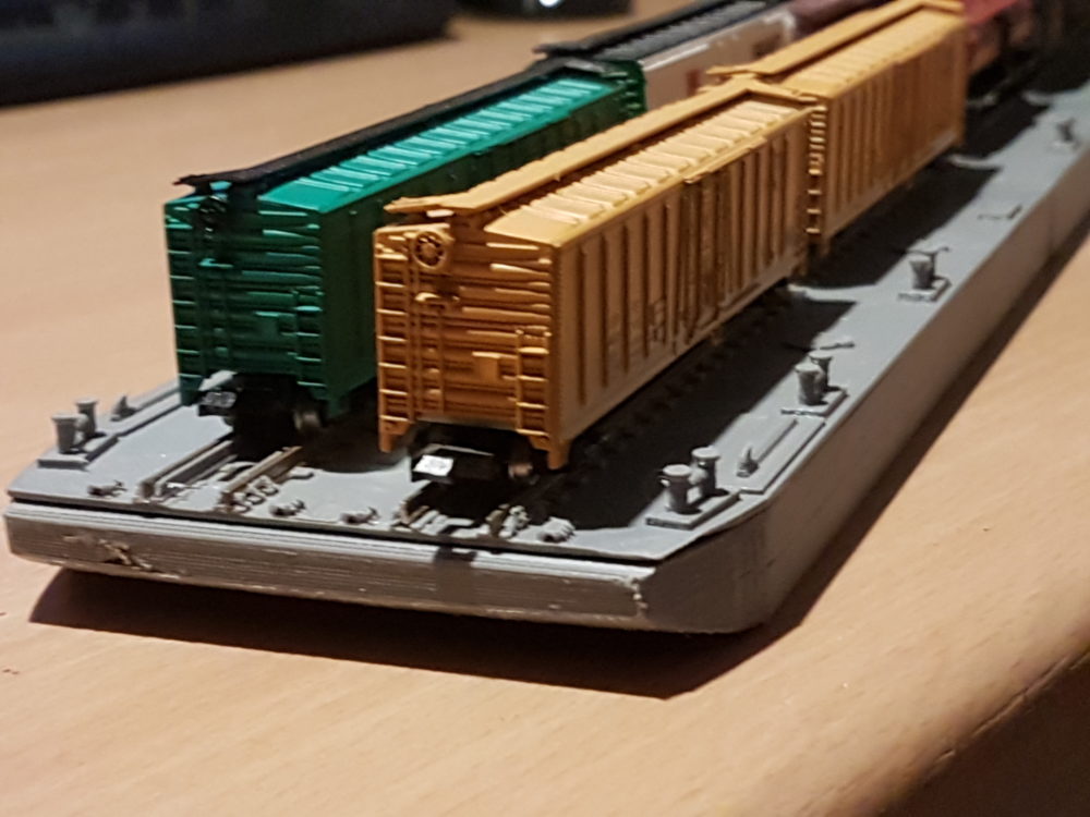 Workshop: 3D-Printed N-Scale Rail Barge – Teil 2 – BC Northern Rail