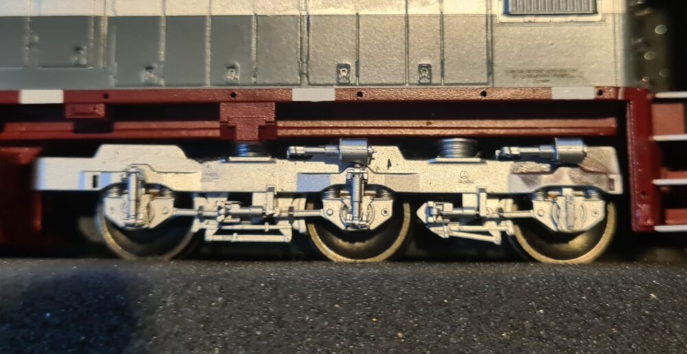 Evemodel 3-Achsdrehgestell – BC Northern Rail