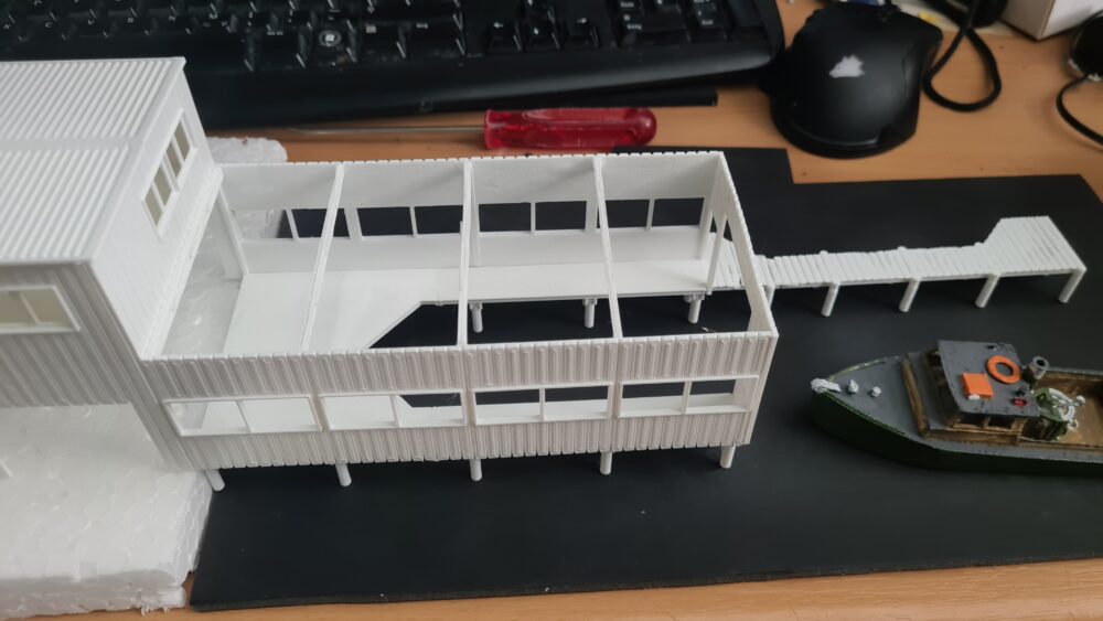 Workshop – HO Scale Boat Wharf – BC Northern Rail