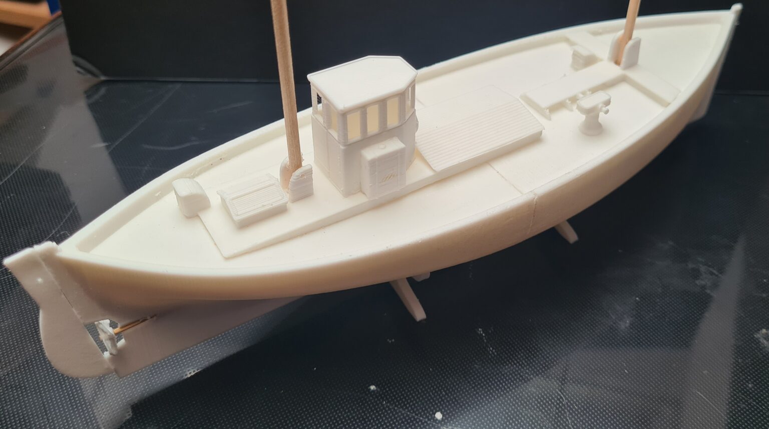 Workshop – HO scale fishing vessel – BC Northern Rail
