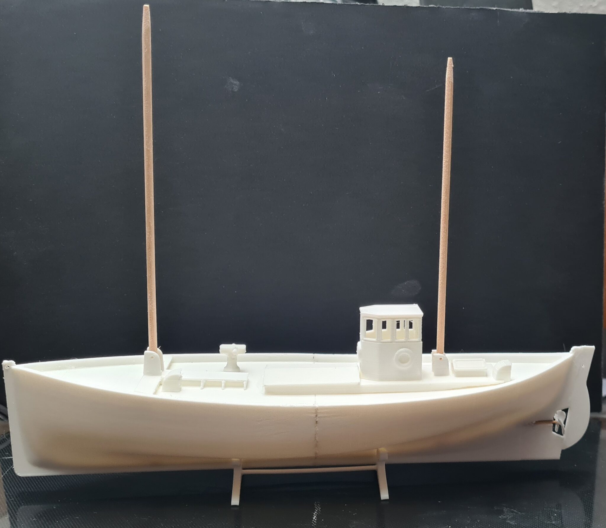 Workshop – HO scale fishing vessel – BC Northern Rail