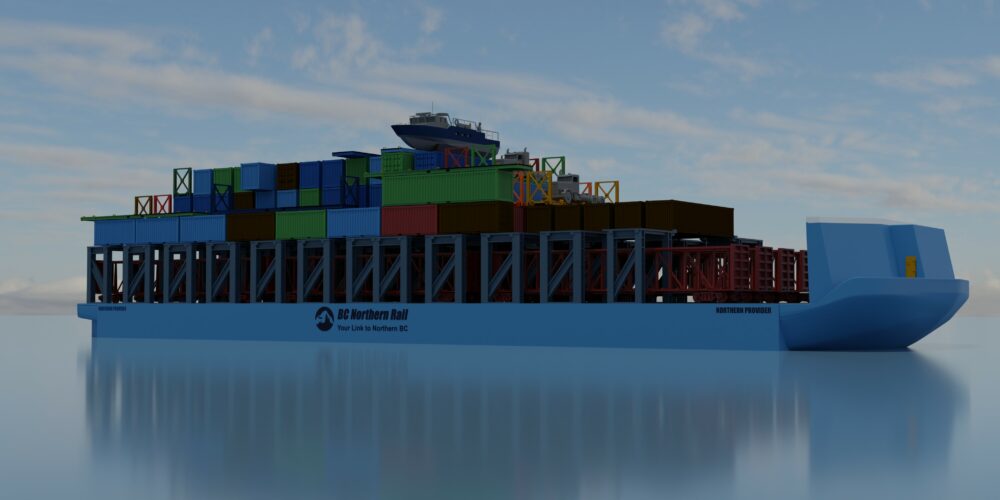 BC Northern Marine – Rail Barge – BC Northern Rail