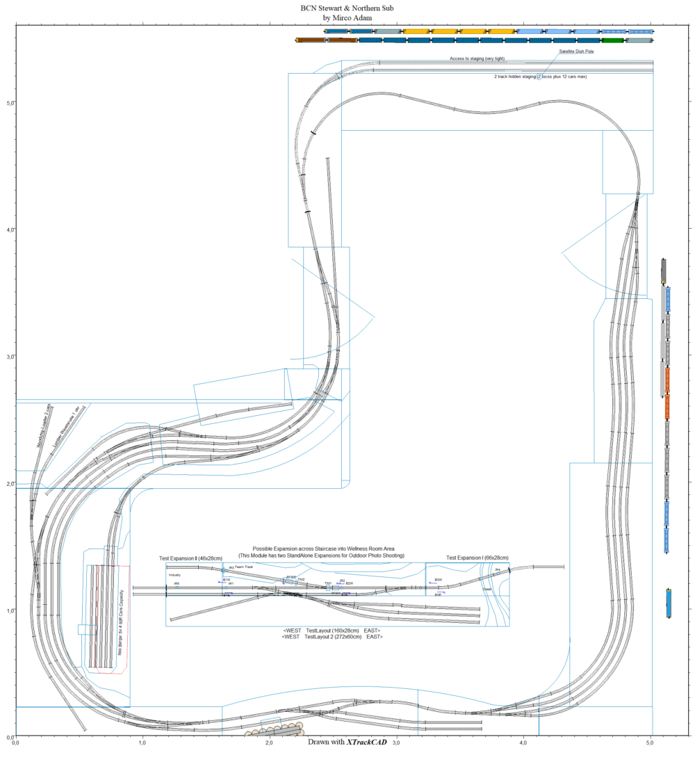 Workshop – More Layout Planning – BC Northern Rail